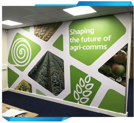 Interior & Exterior Branding - Custom Wall Wrap For Business